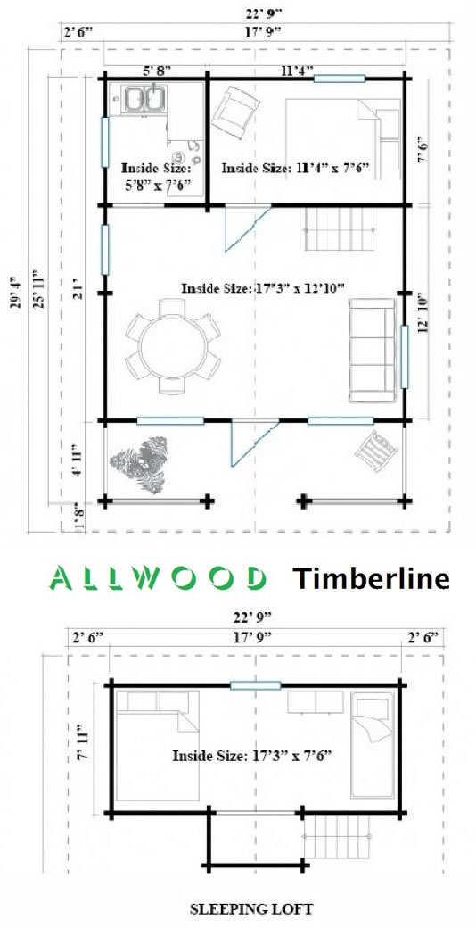 Timberline-plans – Project Small House